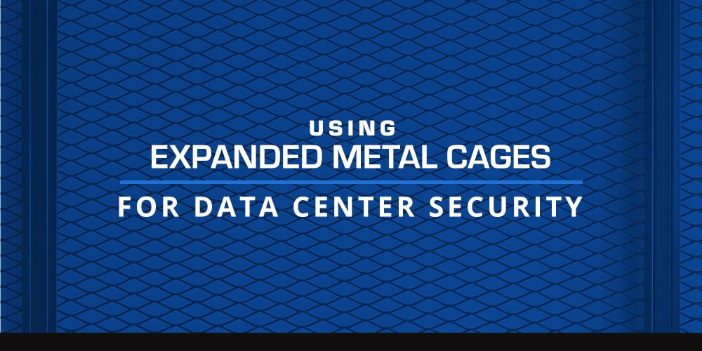 Custom Expanded Metal Cage for Data Security | Argus Steel